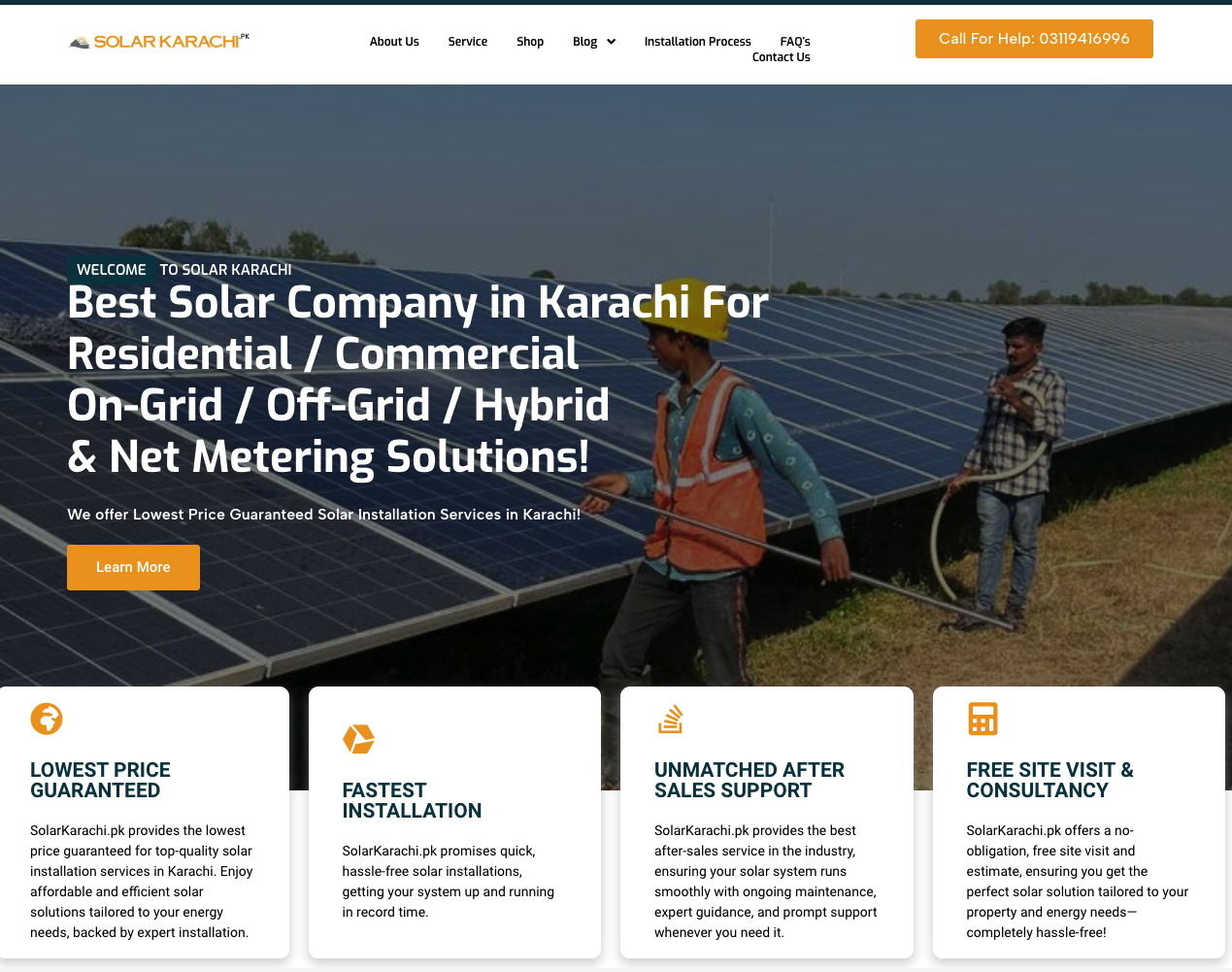 Best Solar Company in Karachi for Residential, Commercial, On-Grid, Off-Grid, Hybrid Solar ...